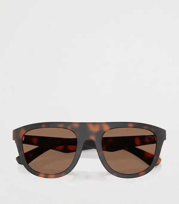 Burberry Acetate Square Sunglasses - Brown