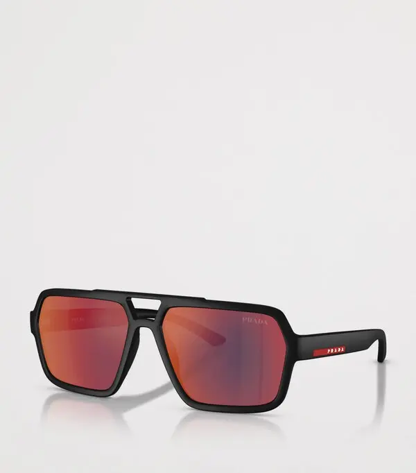 Prada Aviator Sunglasses - Black