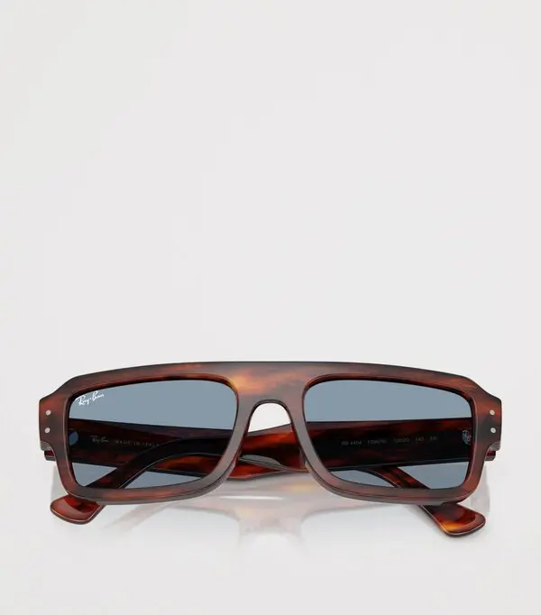 Ray-ban Rectangular Tortoiseshell Sunglasses - Blue