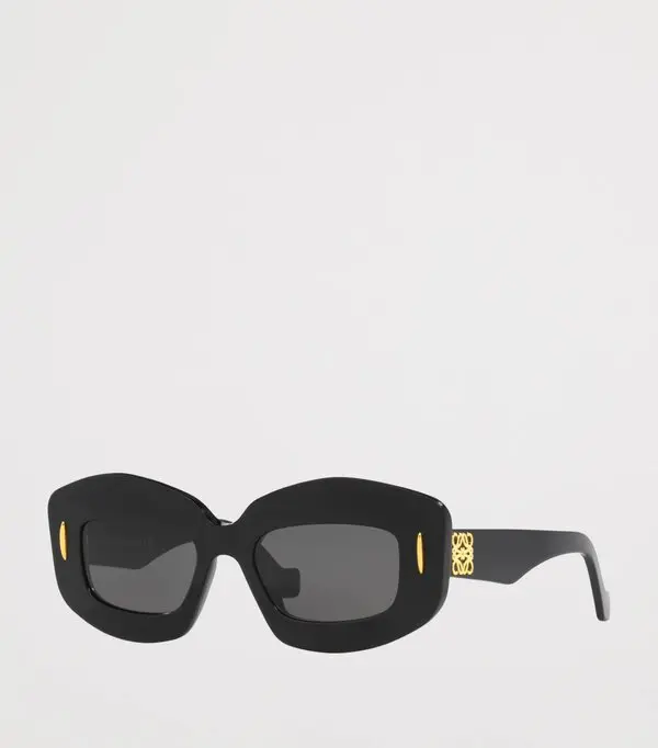 Loewe Chunky Anagram Sunglasses - Black