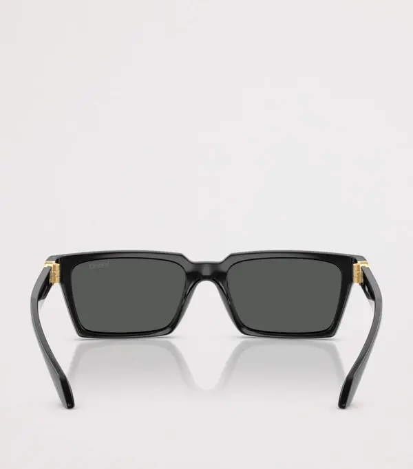 Versace Acetate Rectangular Sunglasses