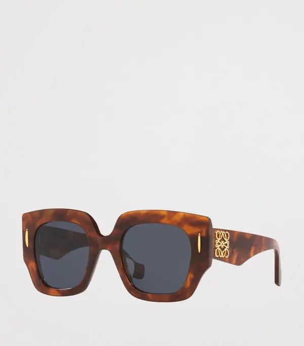 Loewe Square Frame Sunglasses - Blue