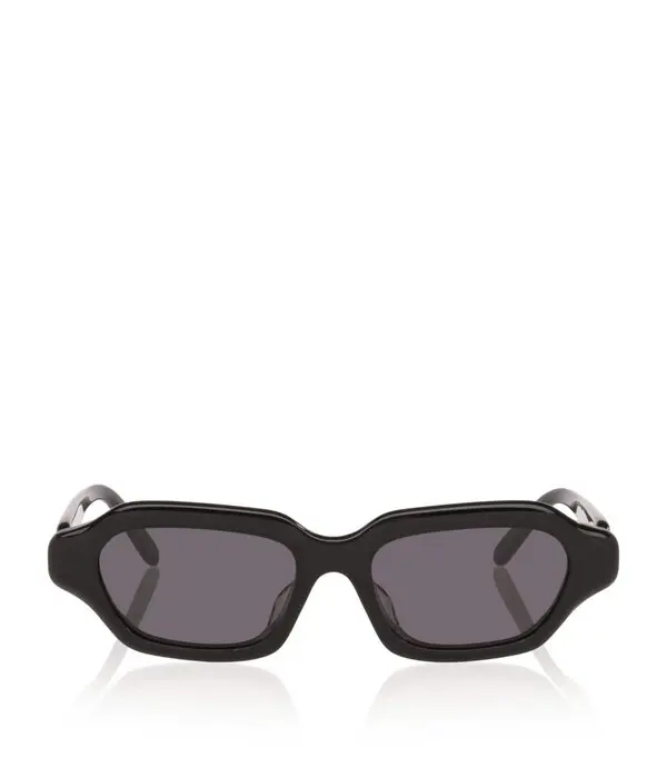 Loewe Slim Rectangular Sunglasses - Black