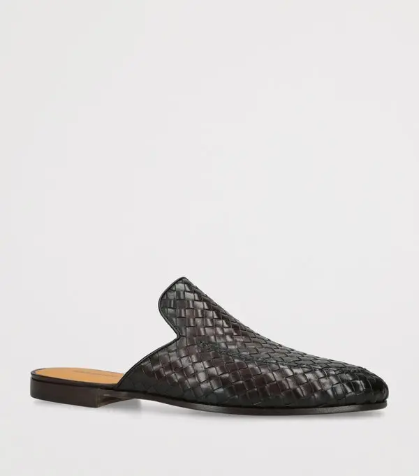 Magnanni Woven Leather Suela Slippers
