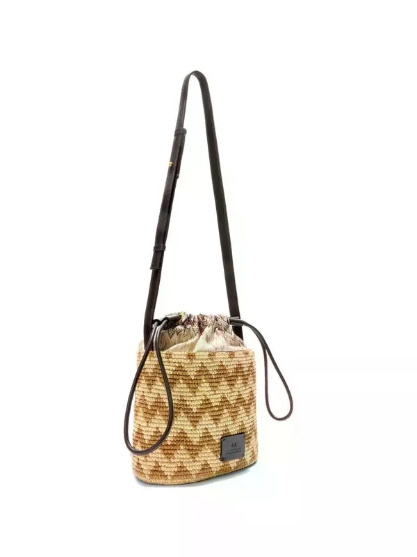 Missoni Zigzag Woven Bucket Bag