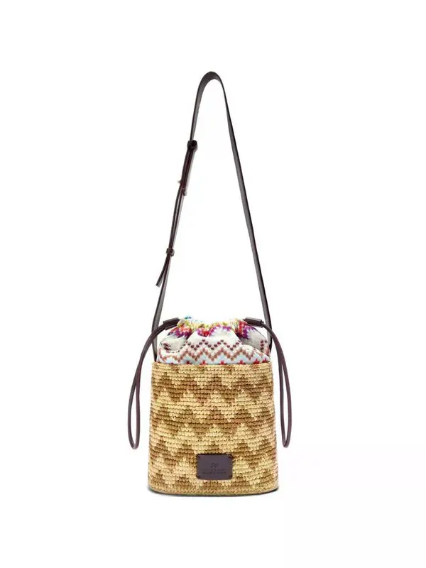 Missoni Zigzag-woven Bucket Bag
