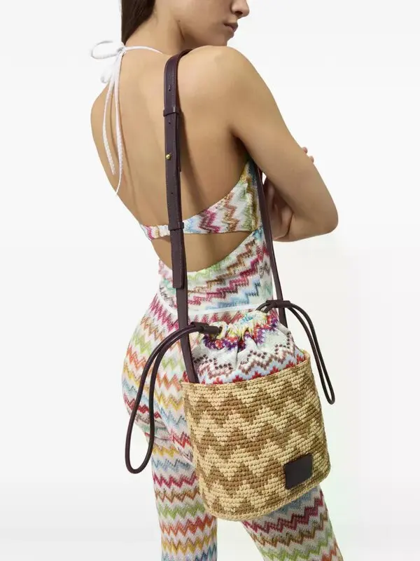 Missoni Zigzag-woven Bucket Bag
