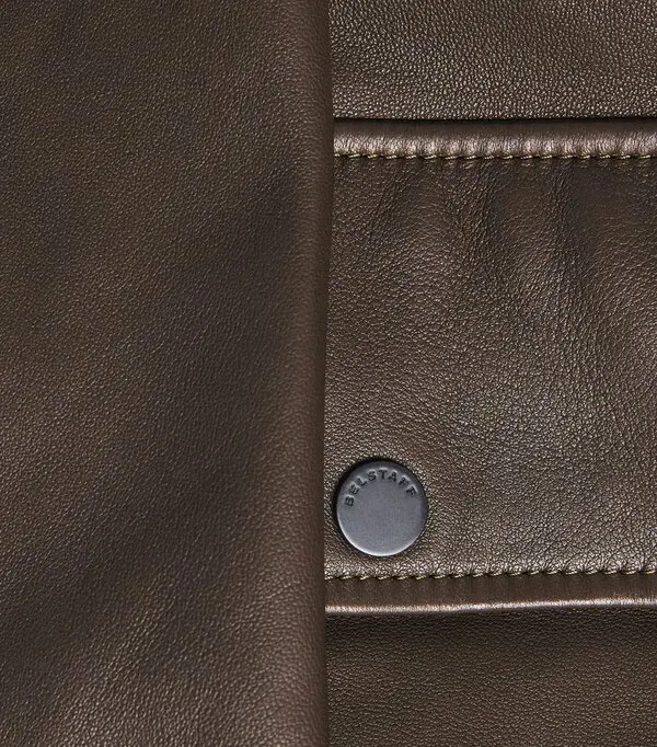 Belstaff Leather Pilot Jacket