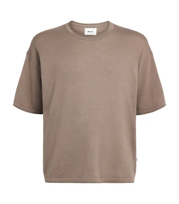 NN.07 Cotton-linen Ryan T-shirt