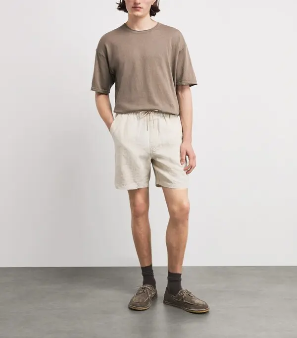 NN.07 Cotton-linen Ryan T-shirt