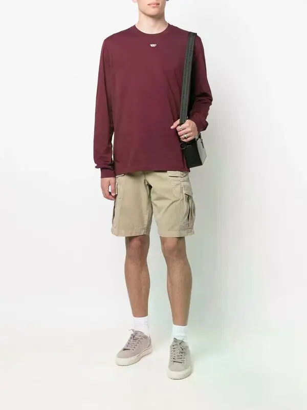 DIESEL® Straight-leg Cargo Shorts