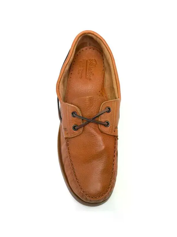Paraboot Leather Boat Shoes