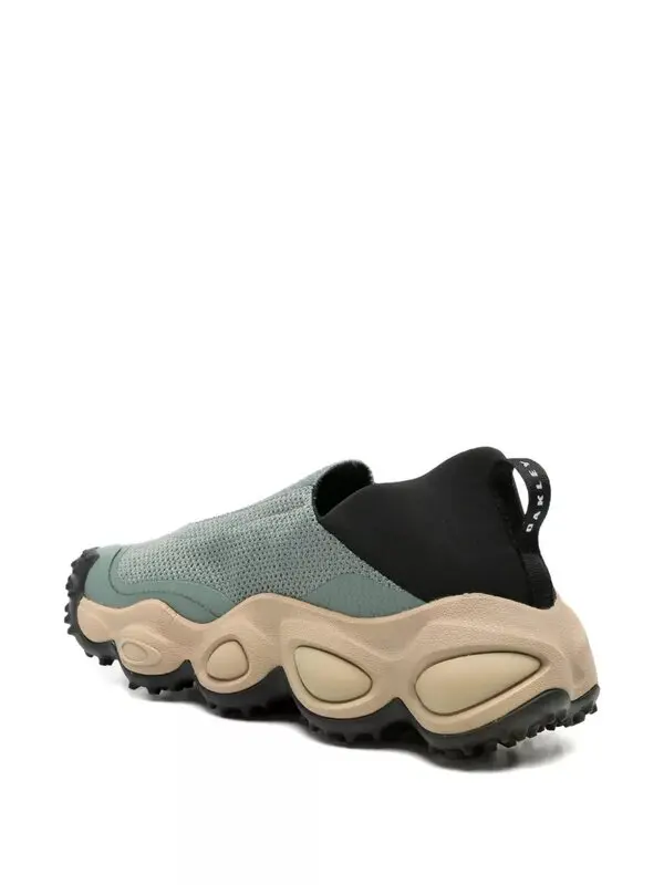 Oakley Slip-on Sneakers With Round Toe And Pull-tab