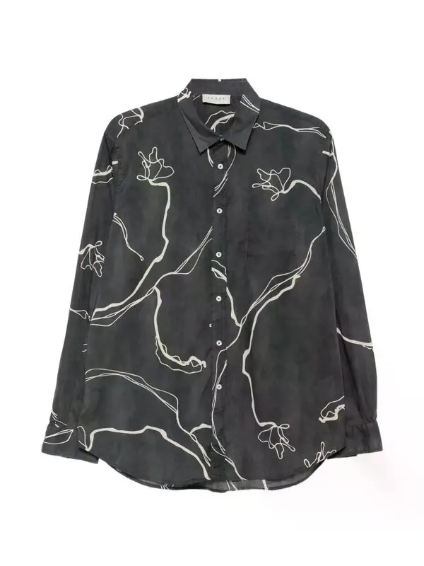 PAURA Fedone Abstract-print Shirt