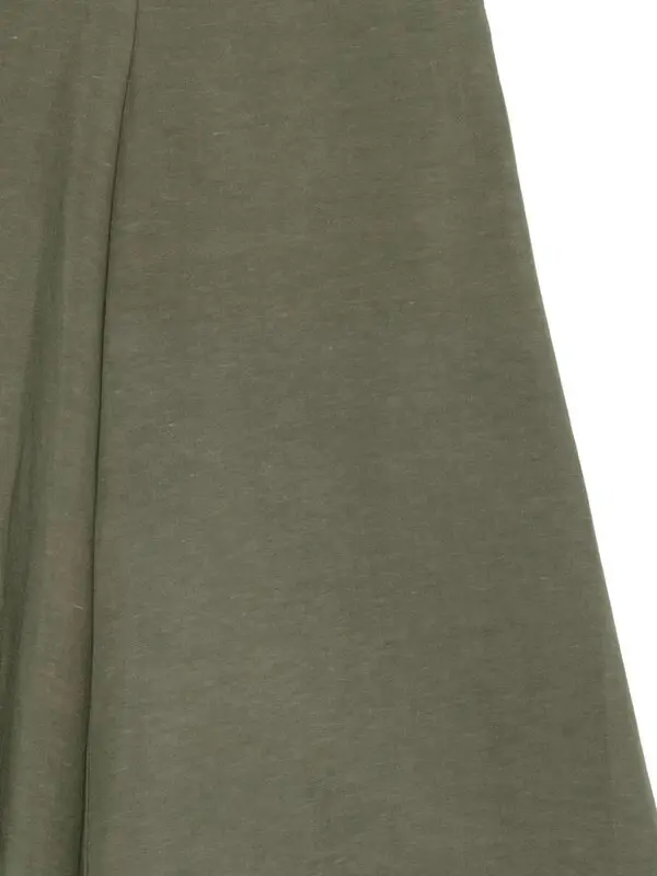 CENERE GB Belt-loop Palazzo Pants