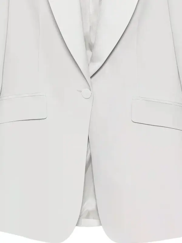 CENERE GB Peak Lapel Single-breasted Blazer