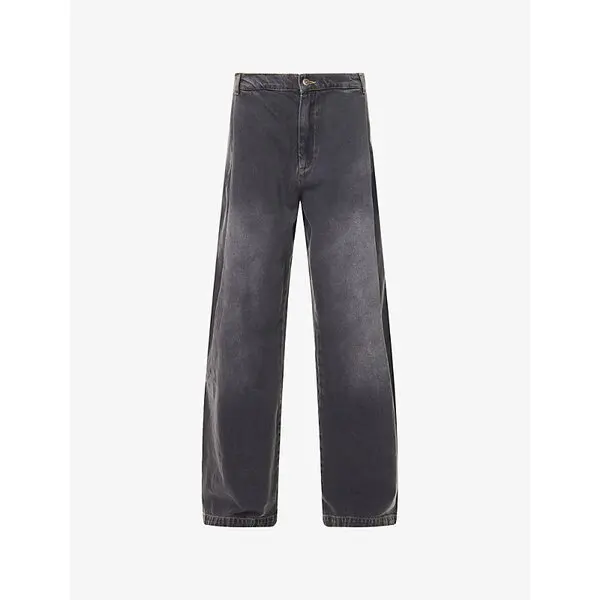 SEVENTH 440 Bermuda Wide-leg Denim Jeans