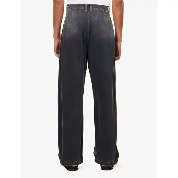 SEVENTH 440 Bermuda Wide-leg Denim Jeans