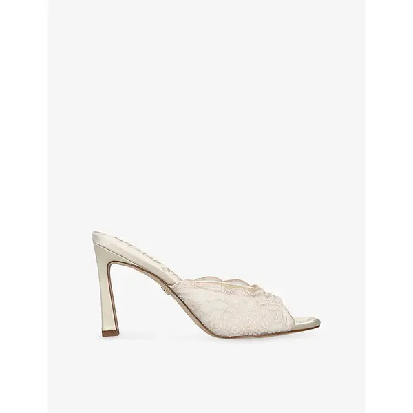 Sam Edelman Iva Lace Heeled Mules