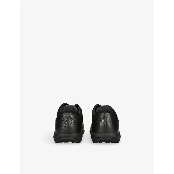 Diemme Bardolino Suede And Leather Trainers - Black