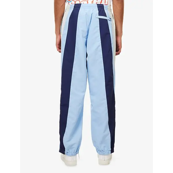 AWAKE NY Pusherman Panelled Track Shell Jogging Bottoms - Blue