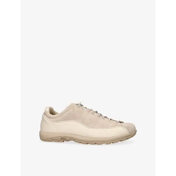 Diemme Bardolino Suede And Leather Trainers - Beige