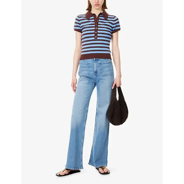 Citizens Of Humanity Kimberly Patch Pocket Soft-stretch Cotton Denim Jeans - Adore