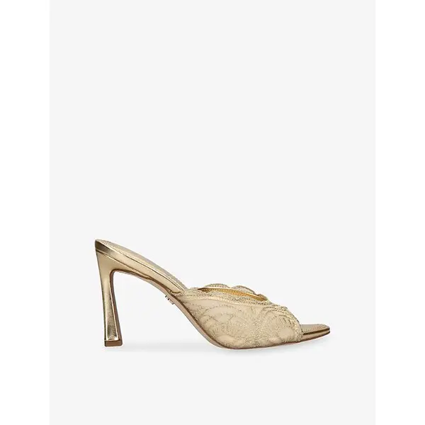 Sam Edelman Lace Heeled Mules