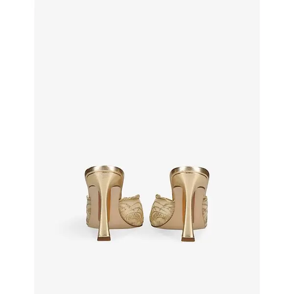 Sam Edelman Lace Heeled Mules