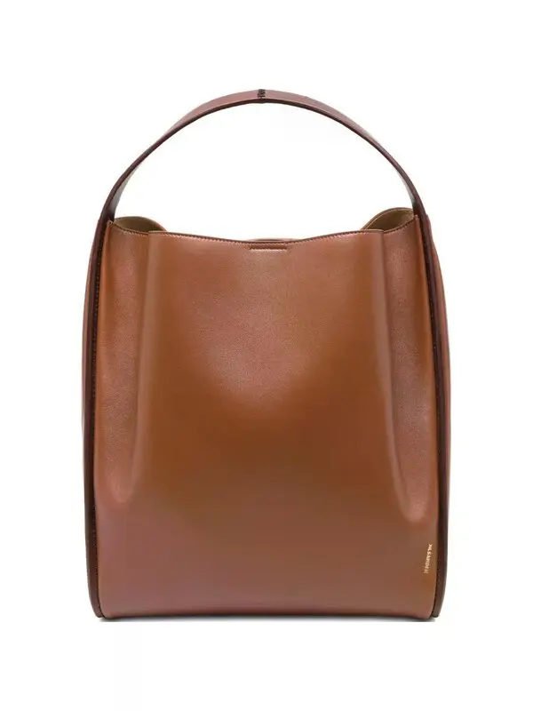 JIL SANDER Pivot Tote Bag - Brown