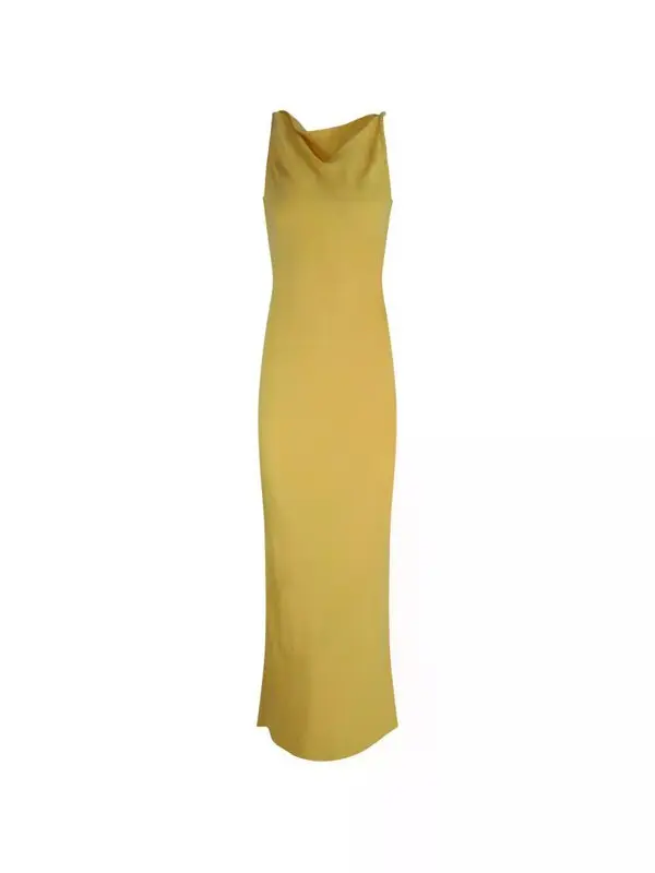 Cult Gaia Celestina Cowl-neck Long Dress