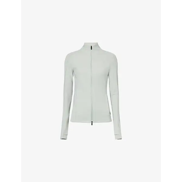 On Studio Training Jacket With High Neck And Thumbholes
