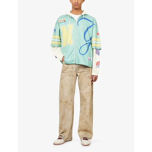 AWAKE NY Graphic Mesh Hoody