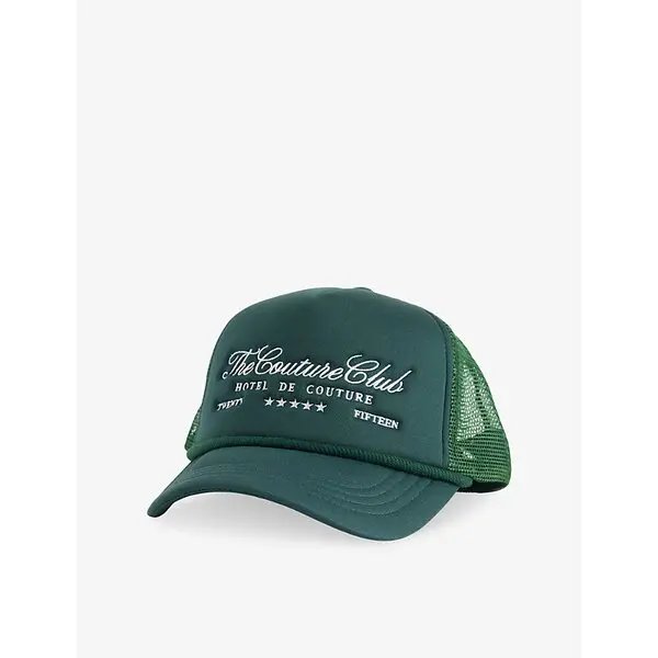 THE COUTURE CLUB Cotton Baseball Cap - Forestgreen