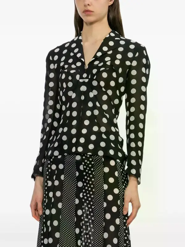 Junya Watanabe Polka Dot Blouse