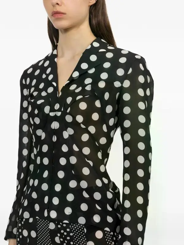Junya Watanabe Polka Dot Blouse