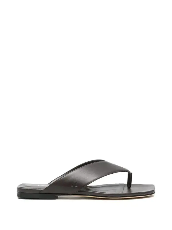 Lorena Antoniazzi Square-toe Flat Sandals