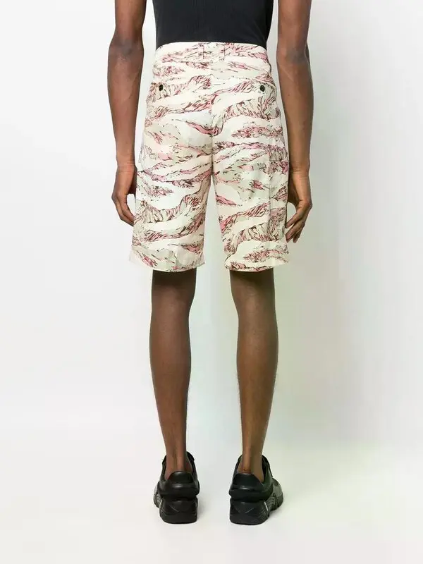 DIESEL® P-haty-hs Shorts With Camouflage Pattern