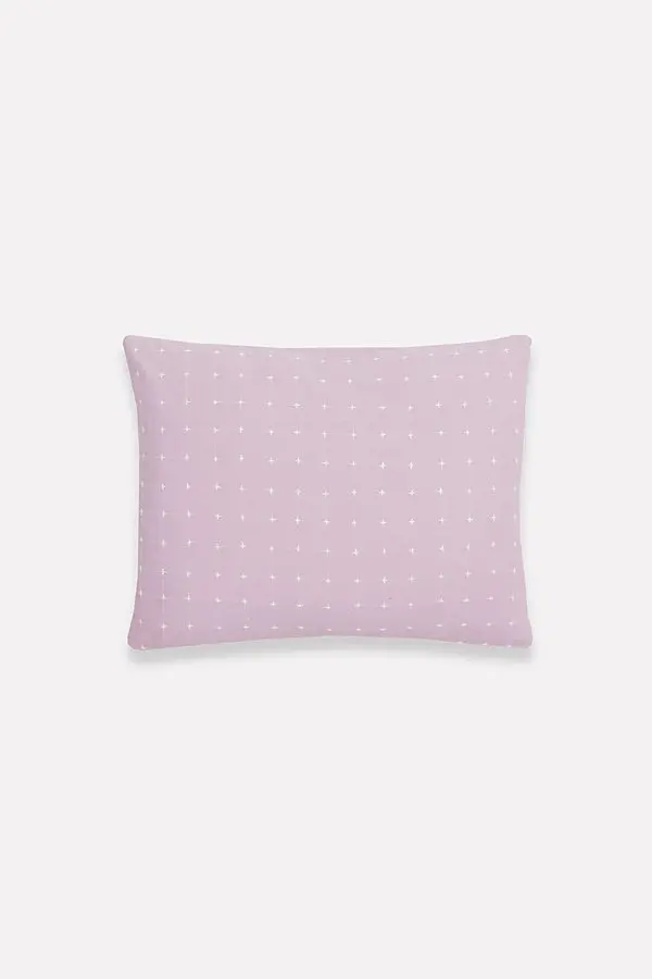 ANCHAL Cross-stitch Small Pillow - Berry