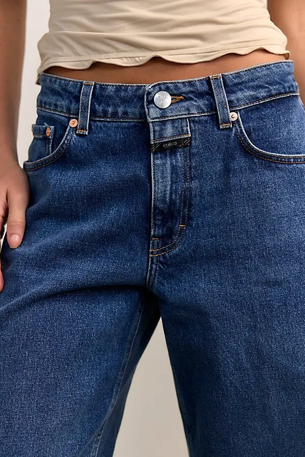 Closed Jayla Wide Leg Jeans - Mid Blue