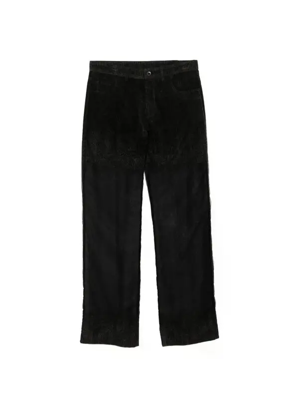 QUETSCHE Sheer-panelled Trousers
