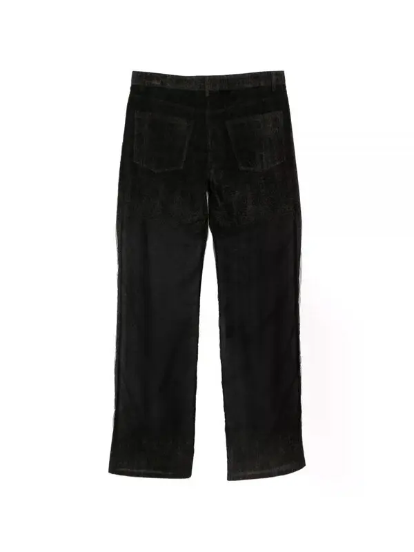 QUETSCHE Sheer-panelled Trousers