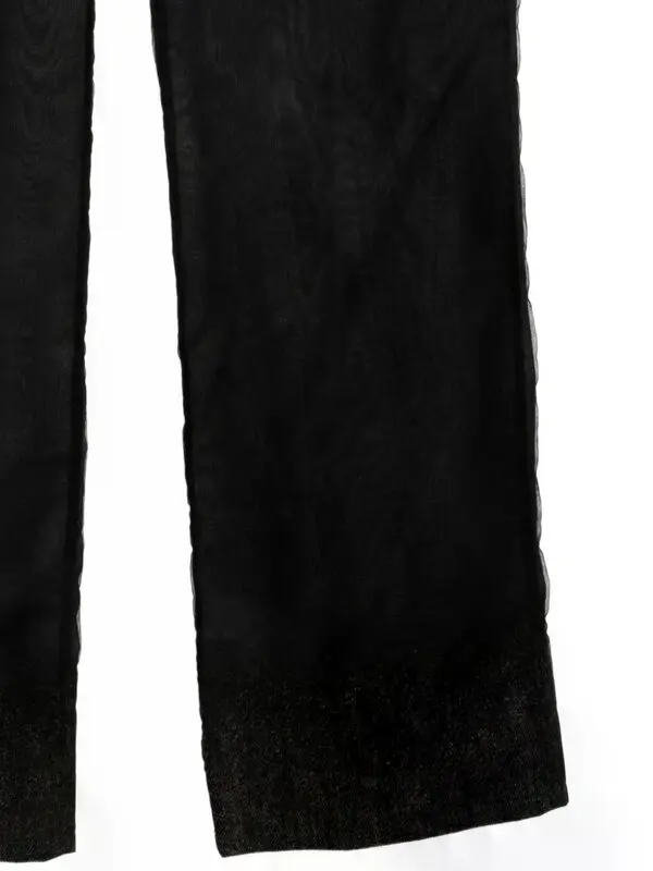 QUETSCHE Sheer-panelled Trousers