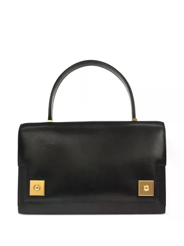 Hermès Piano Leather Handbag - Black