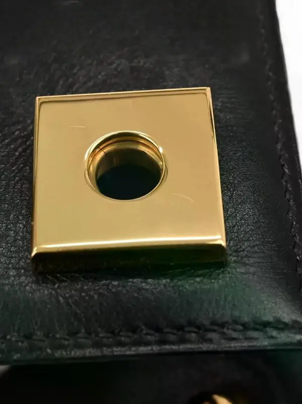 Hermès Piano Leather Handbag - Black