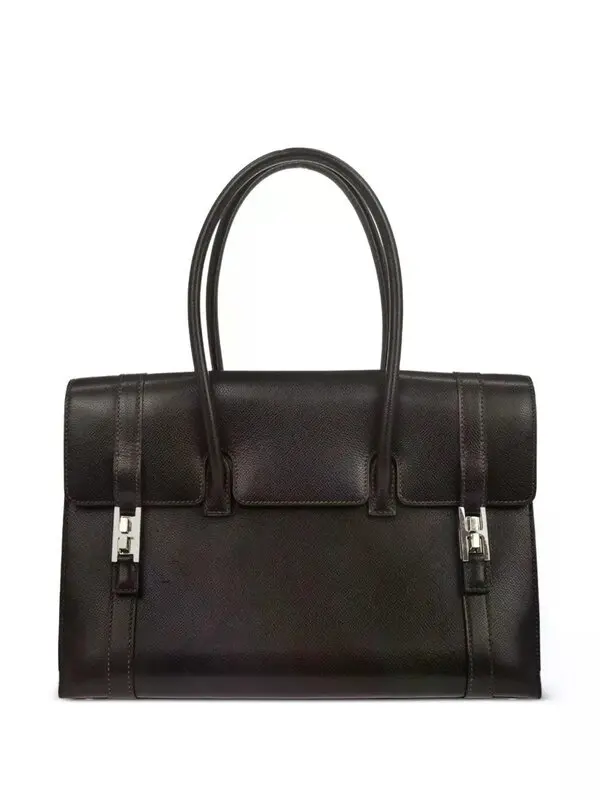 Hermès 2002 Drag 32 Leather Handbag