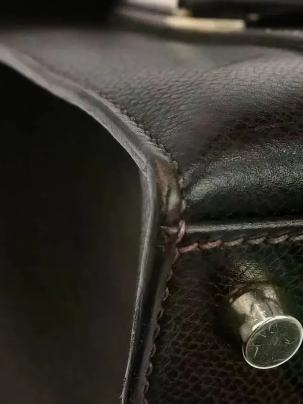 Hermès 2002 Drag 32 Leather Handbag