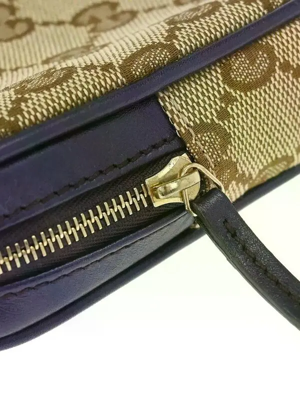 Gucci Gg Monogram Canvas Pouch