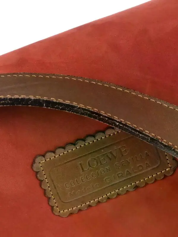 Loewe Sevilla Collection Anagram Leather Crossbody Bag