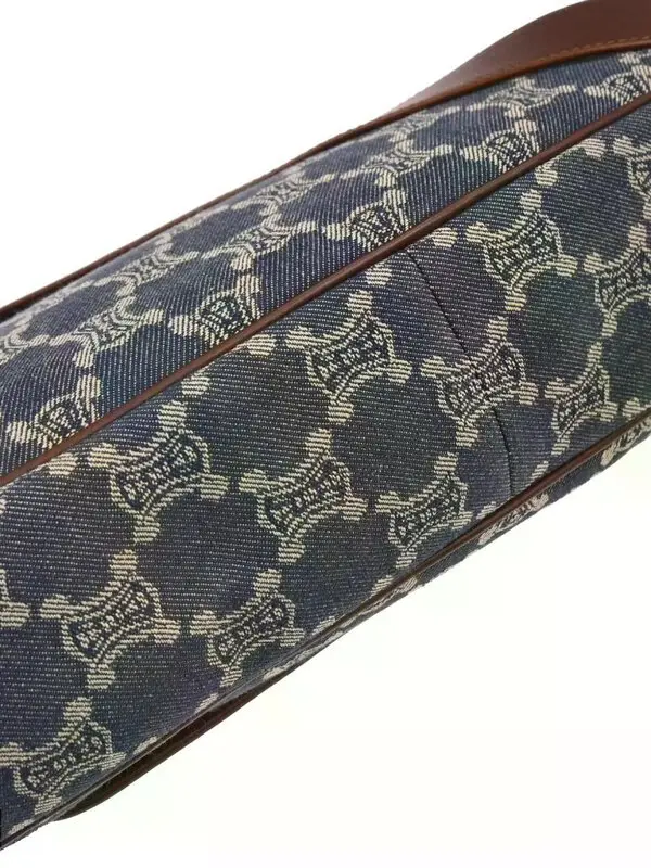 Celine Macadam Denim Shoulder Bag